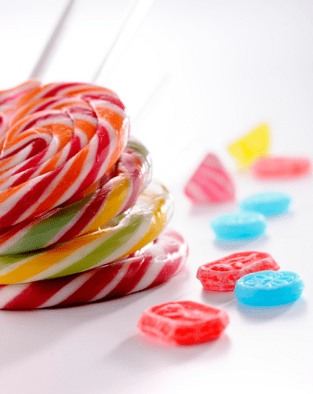 Sugars-free hard-boiled candies with LYCASIN® HBC maltitol syrup